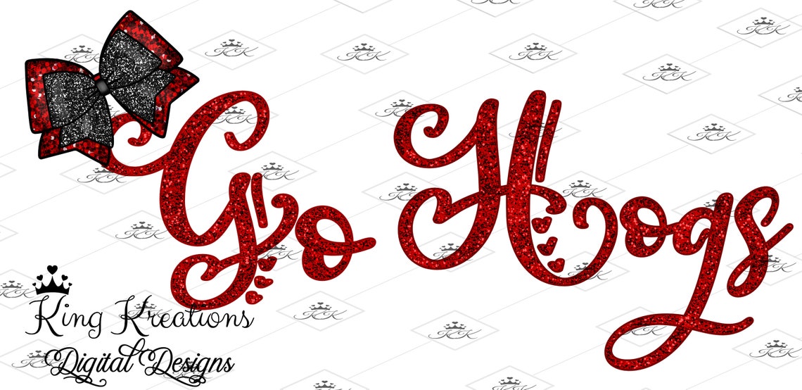 Go Hogs Sublimation Design, Png Transparent, Football Hogs Design ...