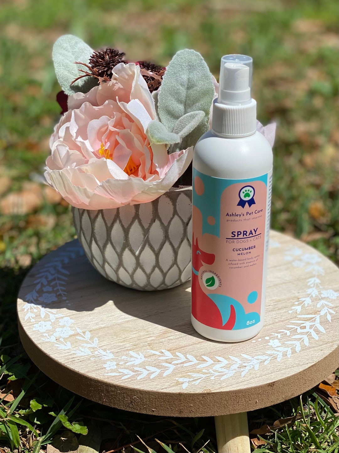 Dog Fragrance Spay, Cucumber Melon Scented Aloe and Oatmeal Fragrance ...