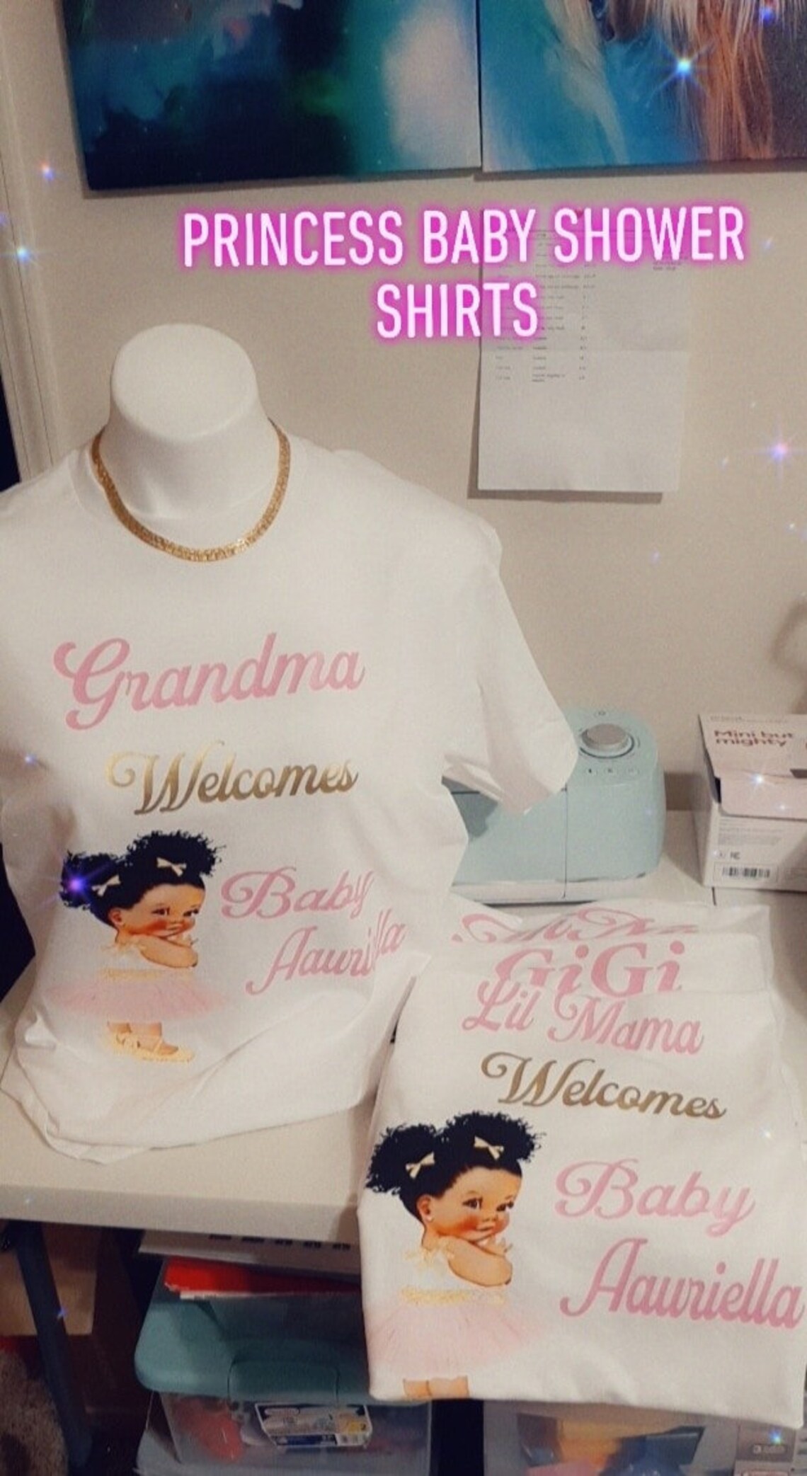 Baby Princess Baby Shower T-shirts! - Etsy