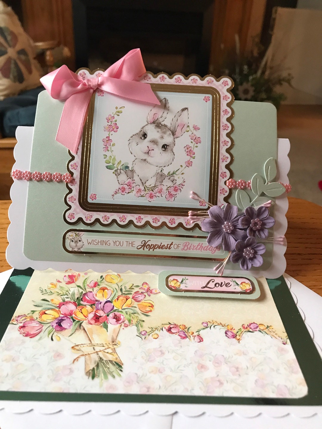 Handmade Card for a Spring Birthday Easter Birthday or Summer - Etsy
