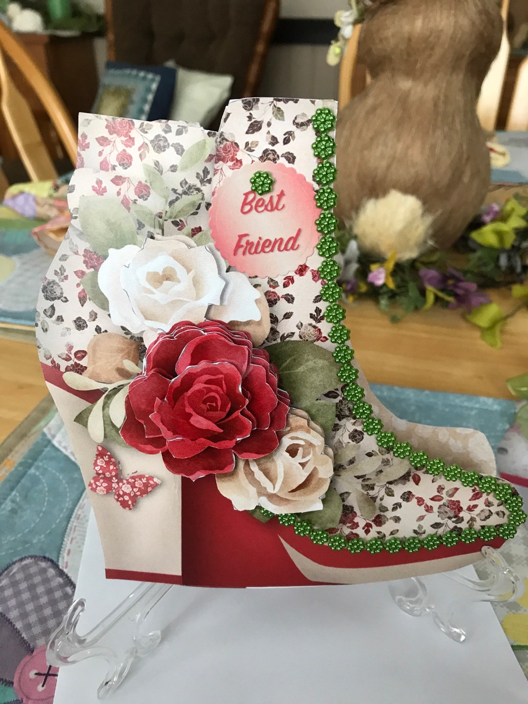 Handmade Card for Best Friends Birthday - Etsy