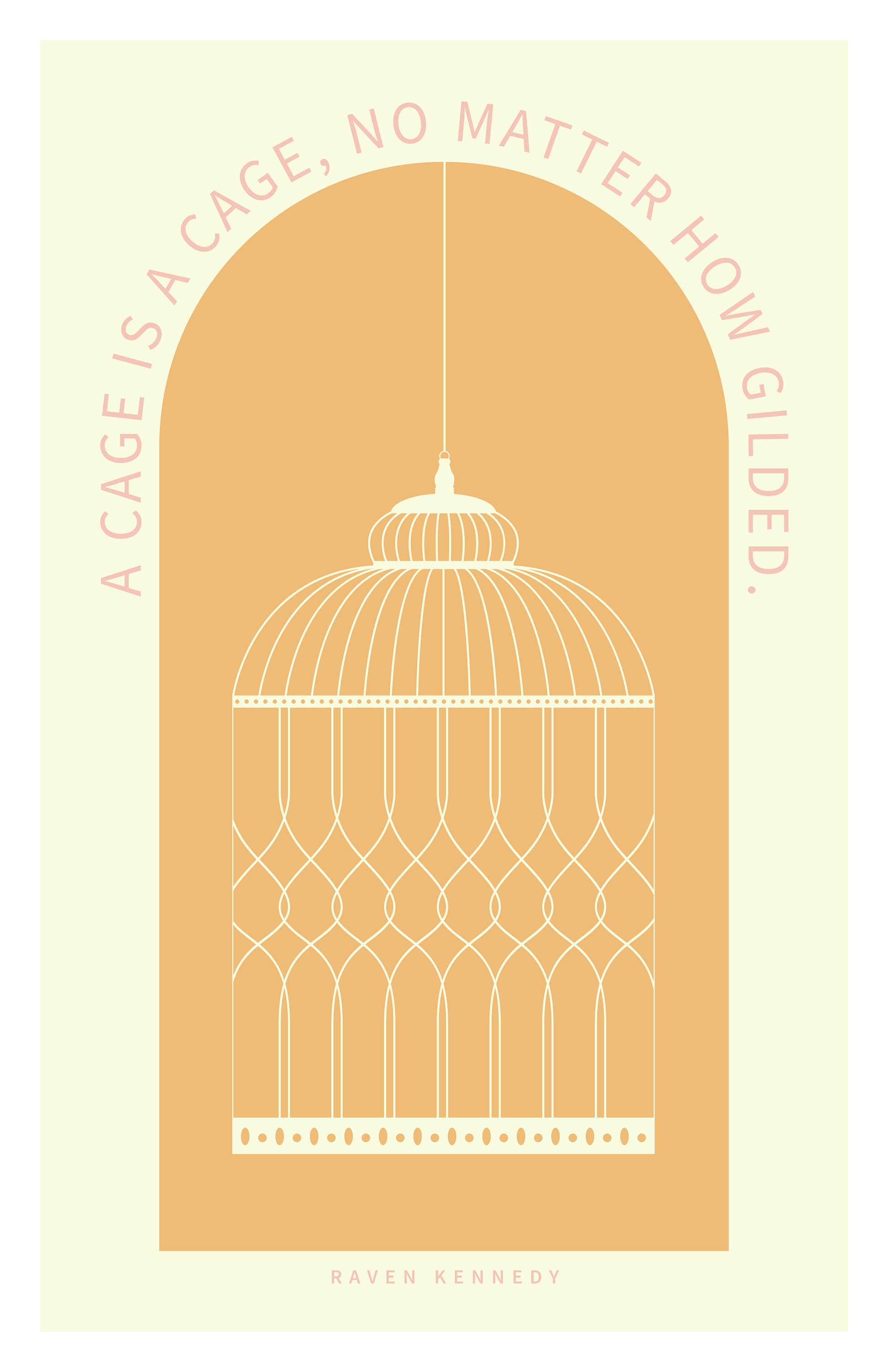 Gild Poster | A Cage is a Cage | Digital Download - Etsy