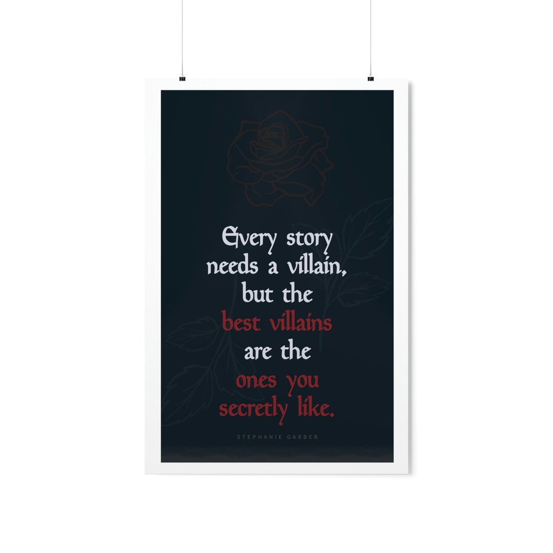 Caraval Poster | Villain | Caraval Series - Etsy