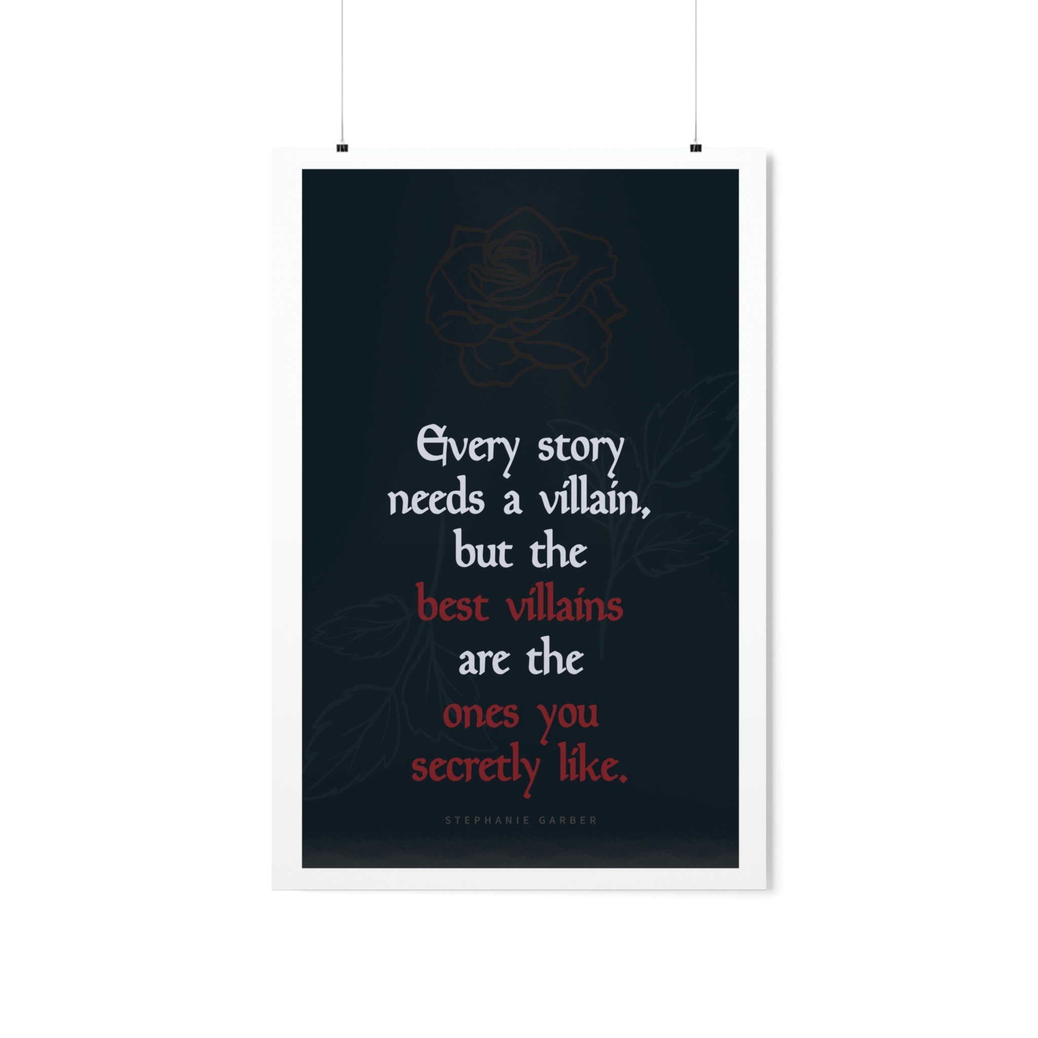 Caraval Poster | Villain | Caraval Series - Etsy