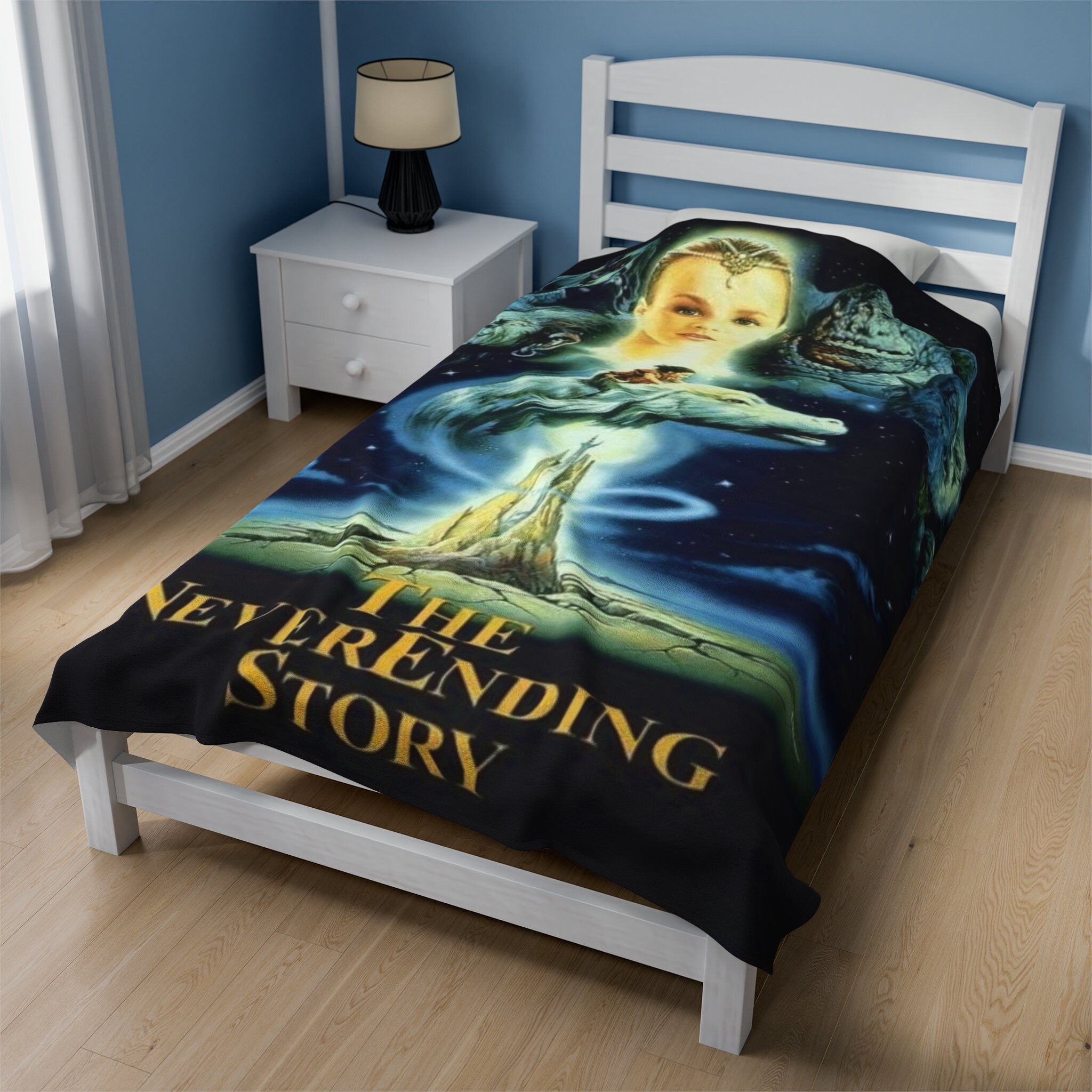 The Neverending Story Blanket - Etsy