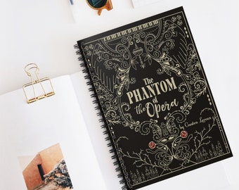 The Phantom of the Opera Original London Cast Upcycled Spiral Bound ...