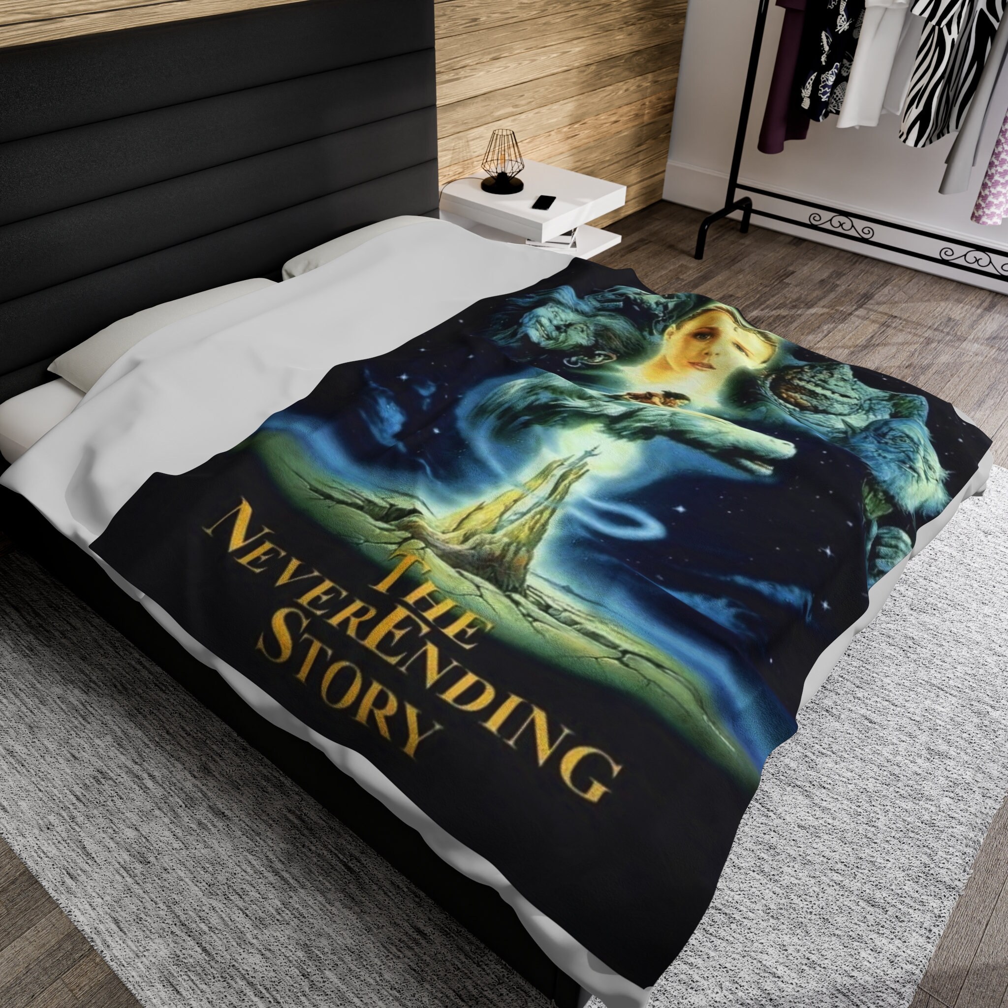 The Neverending Story Blanket - Etsy