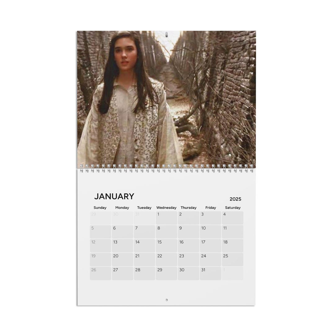 Bestseller the Labyrinth Unique Calendar 2025, Jim Henson, David Bowie ...