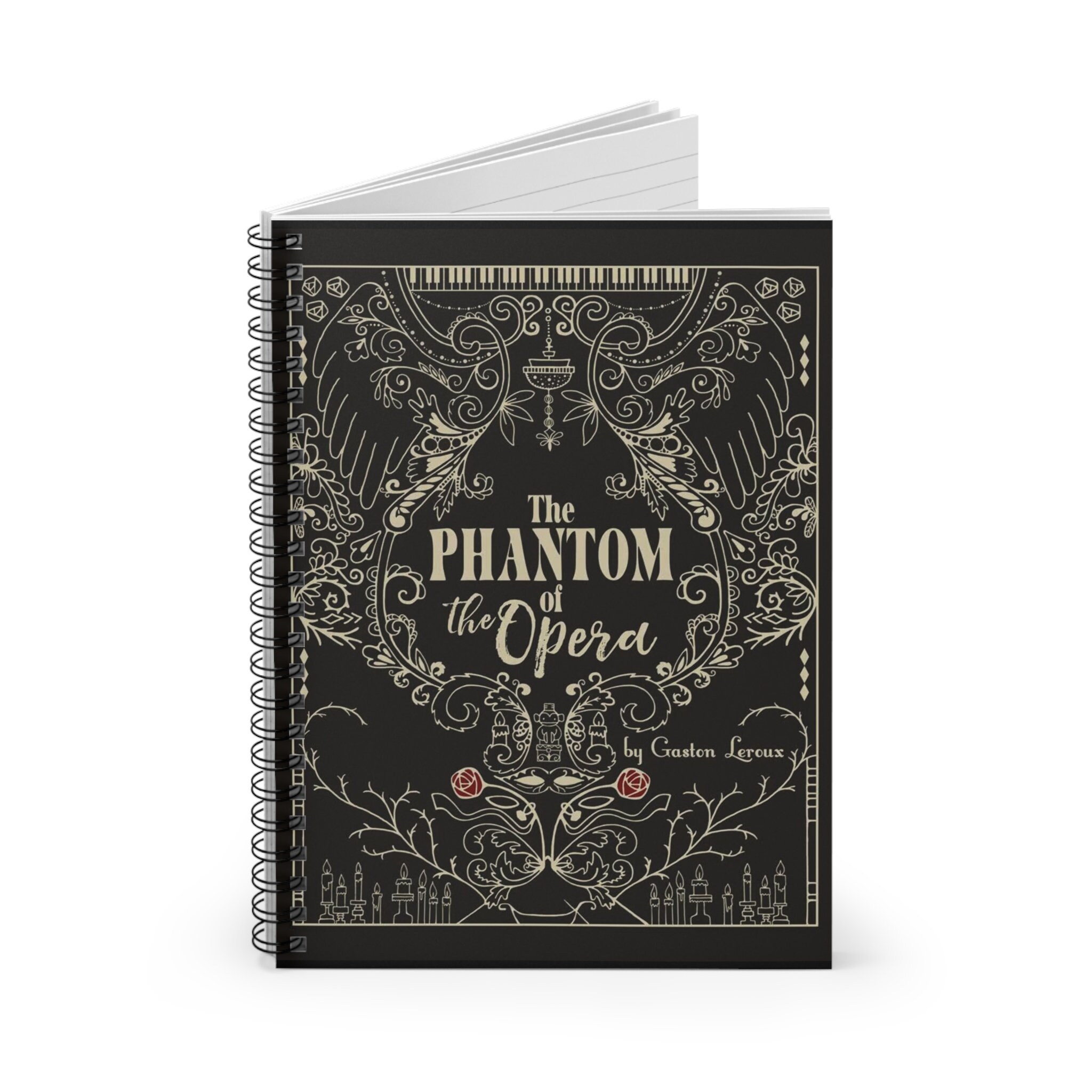 The Phantom of the Opera Notebook - Etsy