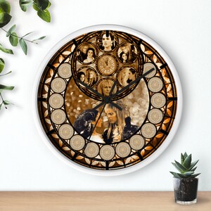The Labyrinth Wall Clock, David Bowie, Jareth and Sarah. - Etsy