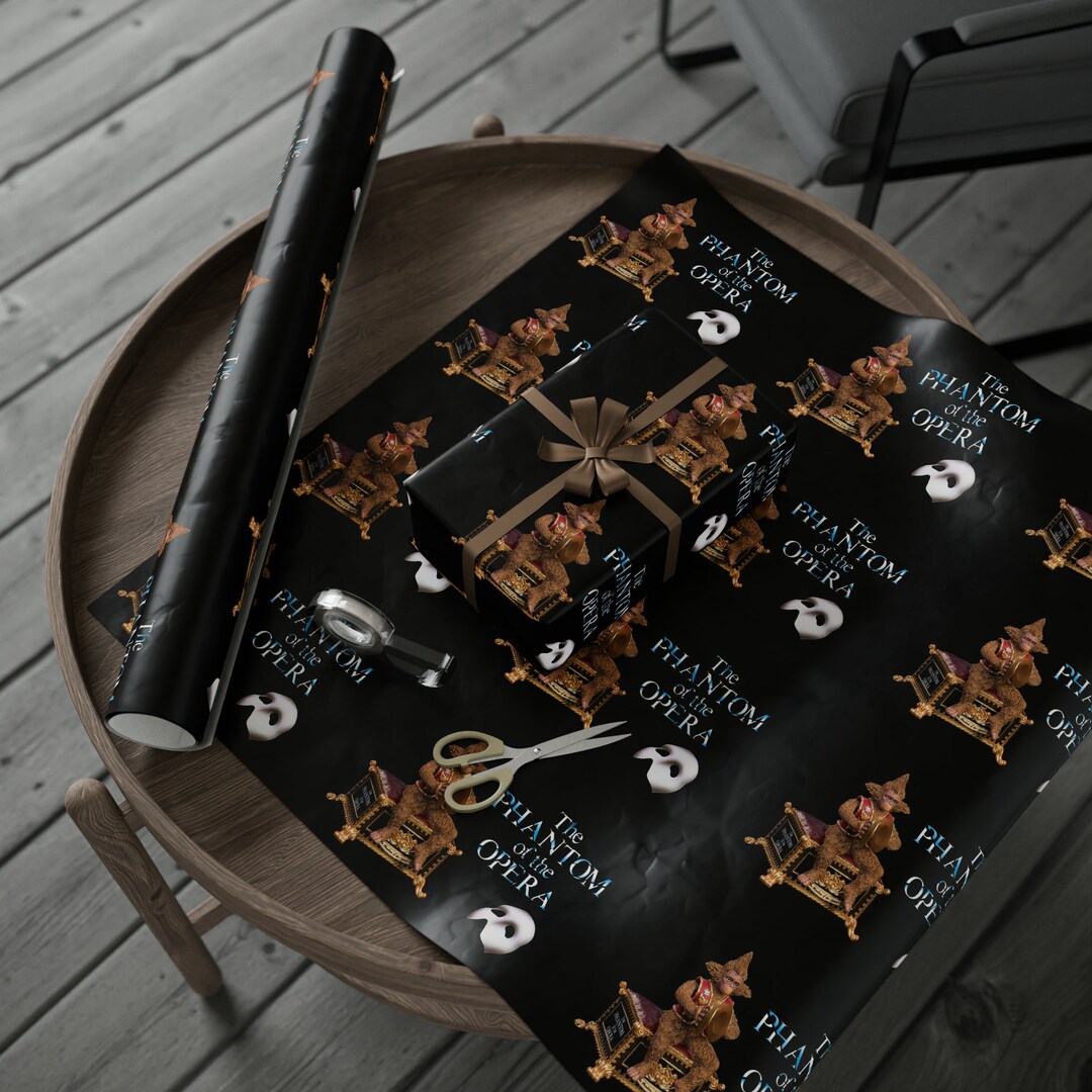 The Phantom of the Opera Wrapping Papers, Andrew Lloyd Webber, Broadway ...