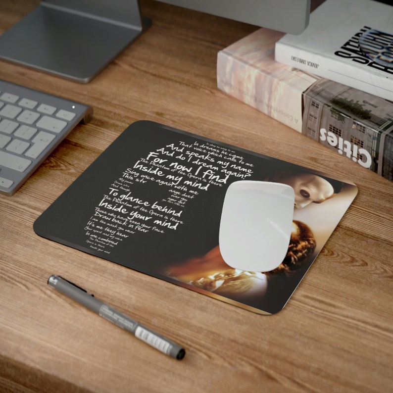 The Phantom of the Opera Desk Mouse Pad Andrew Lloyd Webber - Etsy