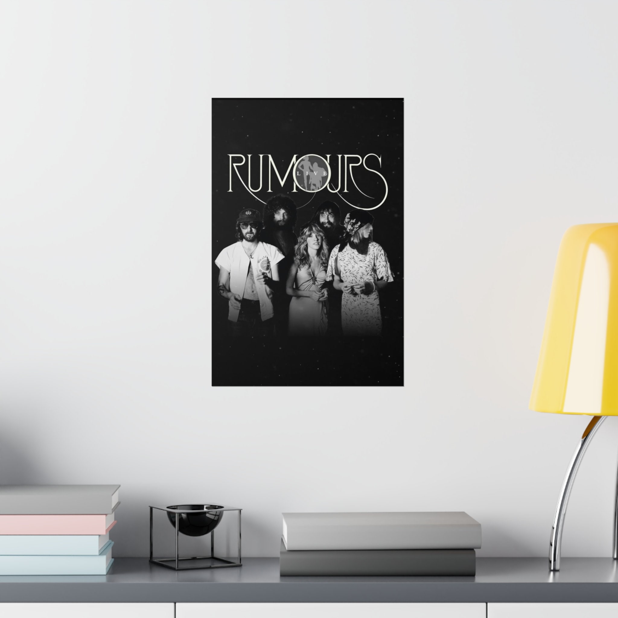 Fleetwood Mac Rumors Live, Premium Matte Posters sold by AhmeRagab ...