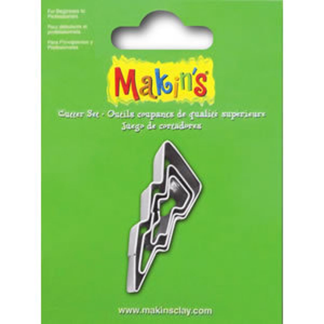 Lightning Bolt Mini Cutter Set/fondant Cutter/lightning Cutters - Etsy