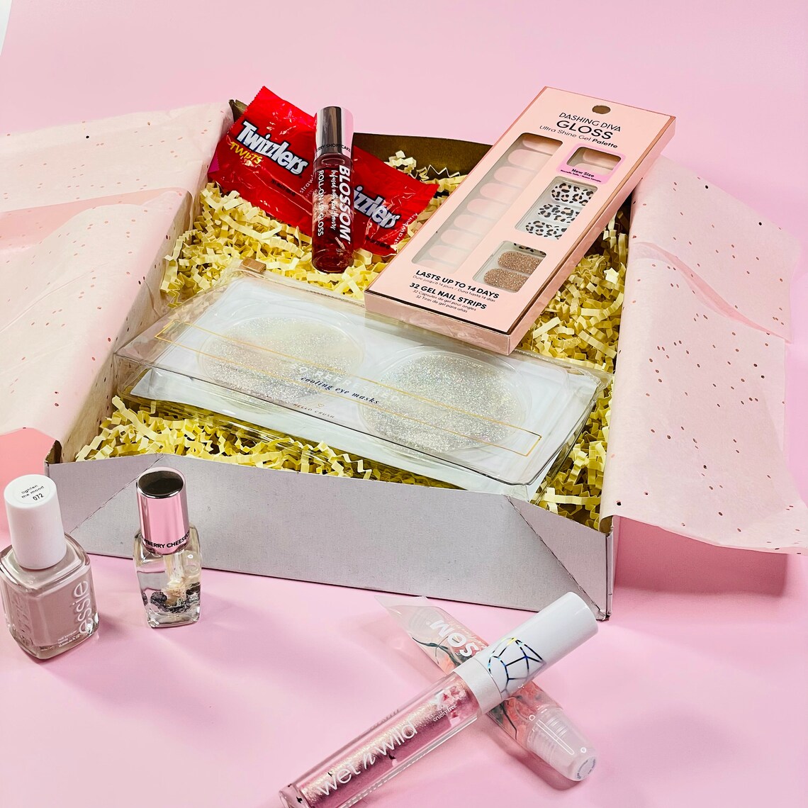 Pink Blossom Mystery Beauty Box Pink Beauty Box for Teen and - Etsy