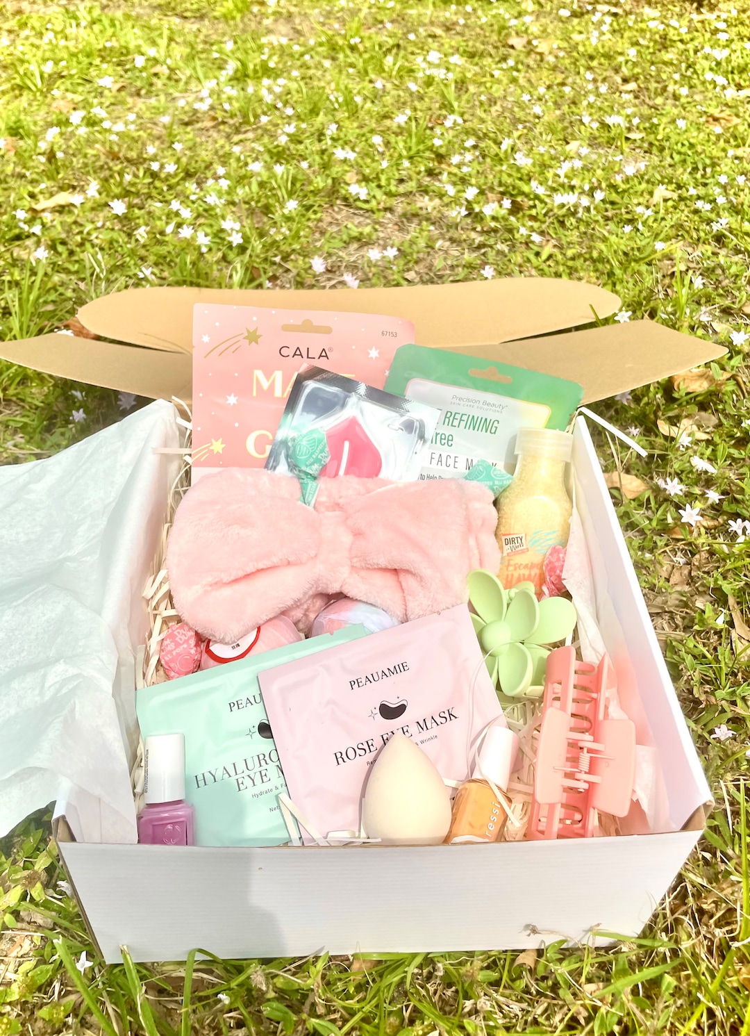 Easter Self Care Box, Mix Colors Spa Beauty Box for Teen and Tweens ...