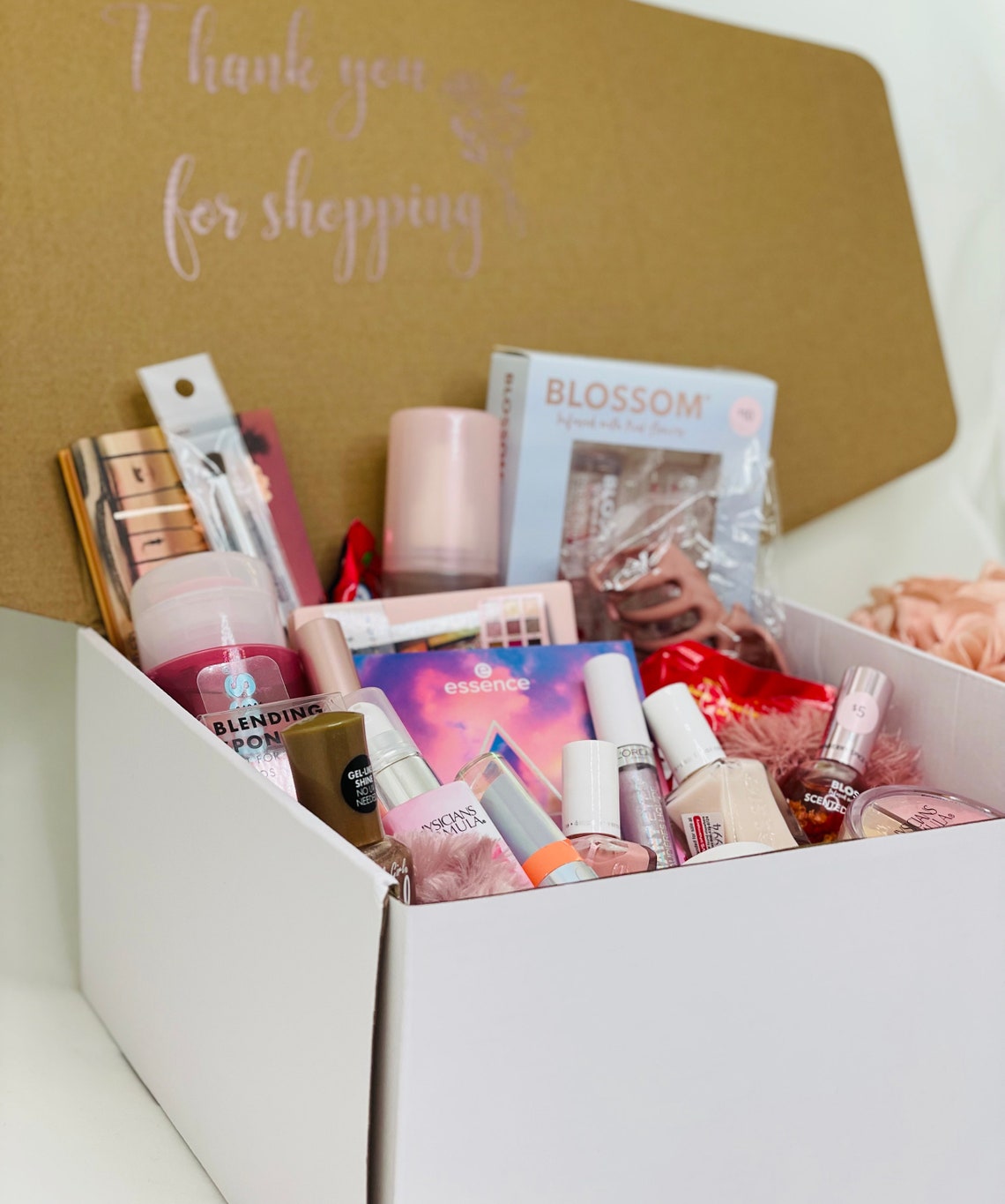 Pink Blossom Mystery Beauty Box Pink Beauty Box for Teen and - Etsy