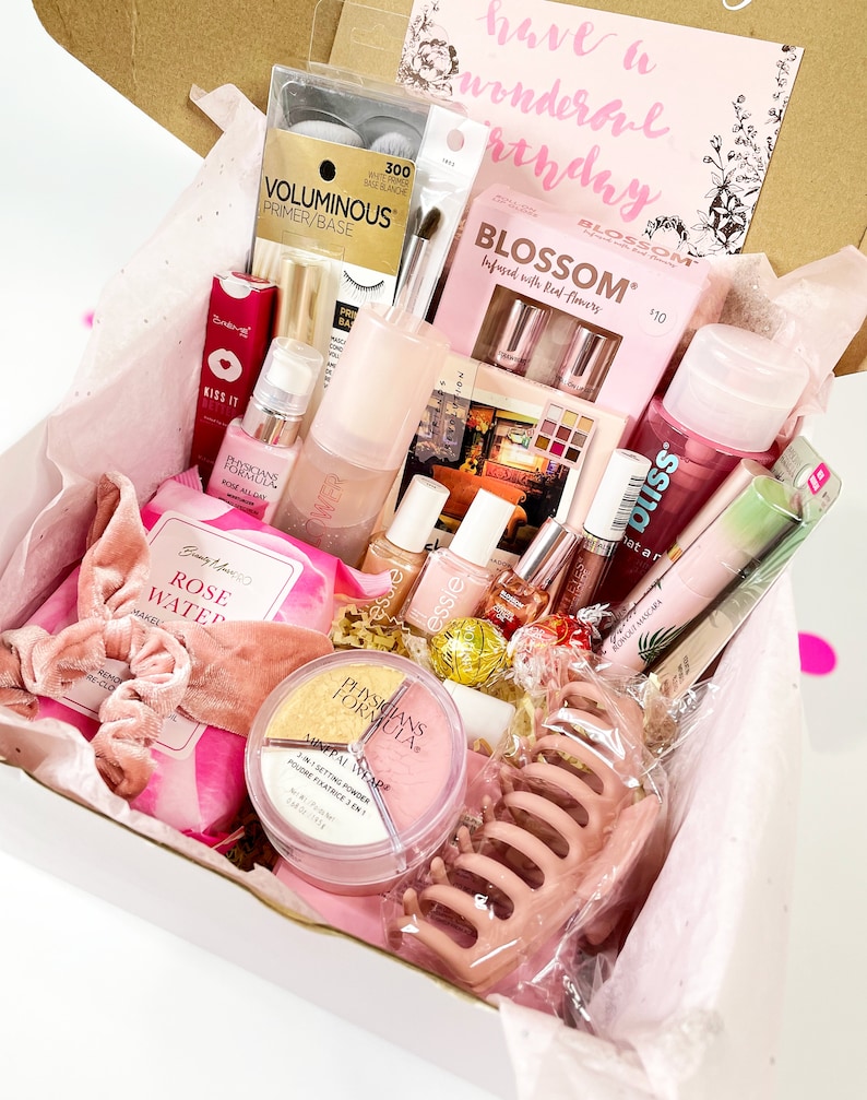 Pink Blossom Mystery Beauty Box, Pink Beauty Box for Teen and Tweens ...
