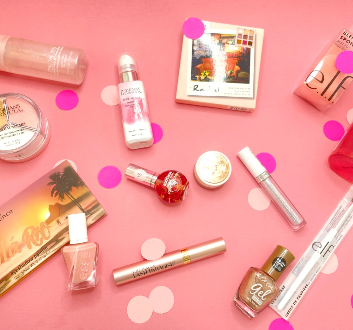 Pink Blossom Mystery Beauty Box Pink Beauty Box for Teen and - Etsy