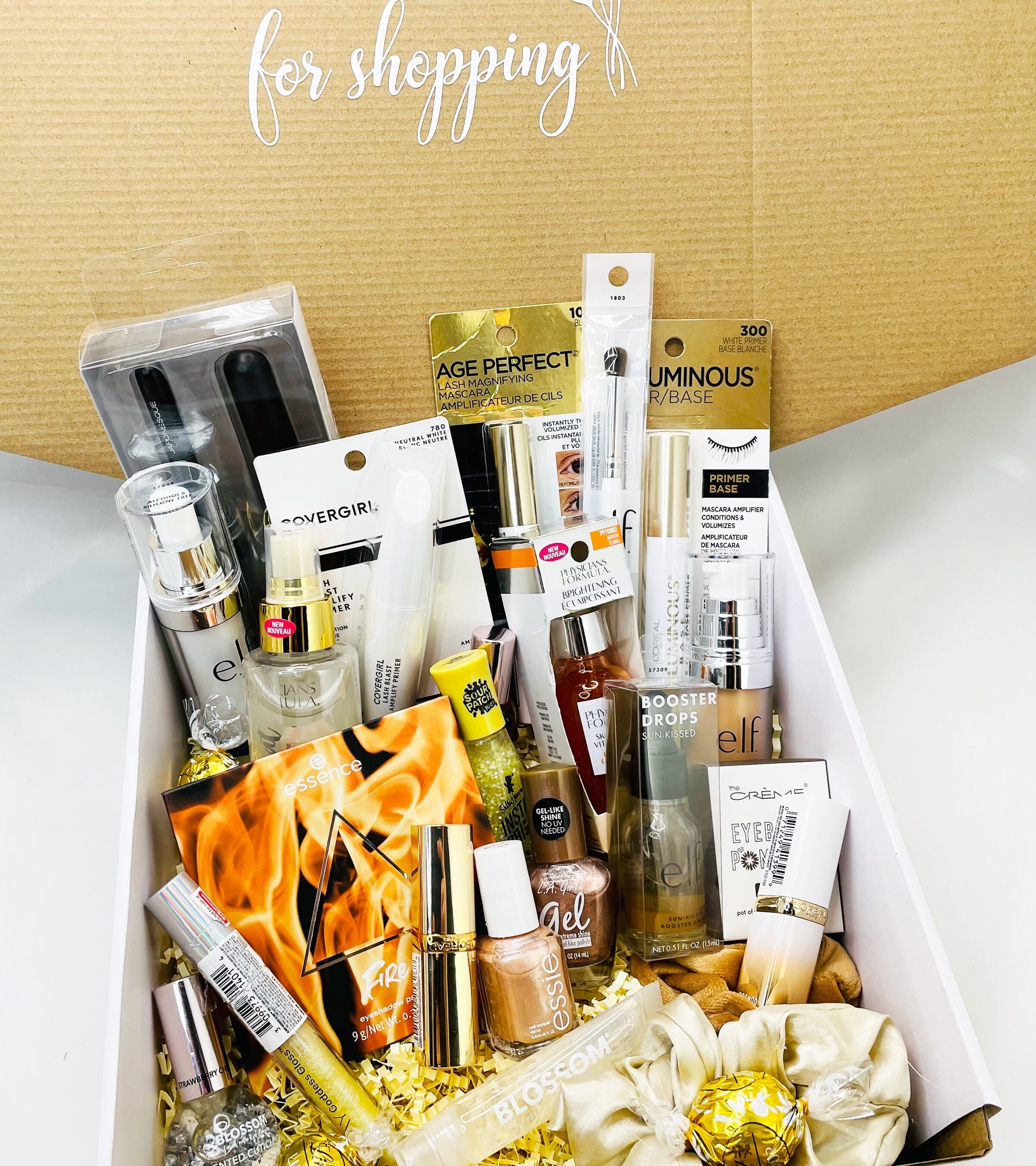 Pure Gold Mystery Beauty Box - Gold Self Care Beauty Gift Box - Teen ...