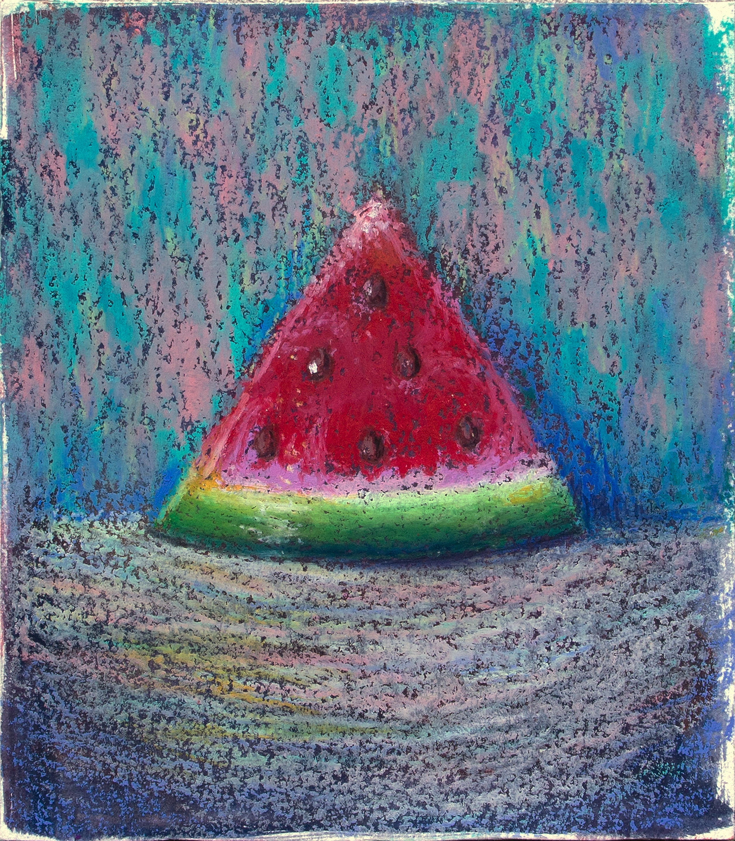 Watermelon Slice Drawing