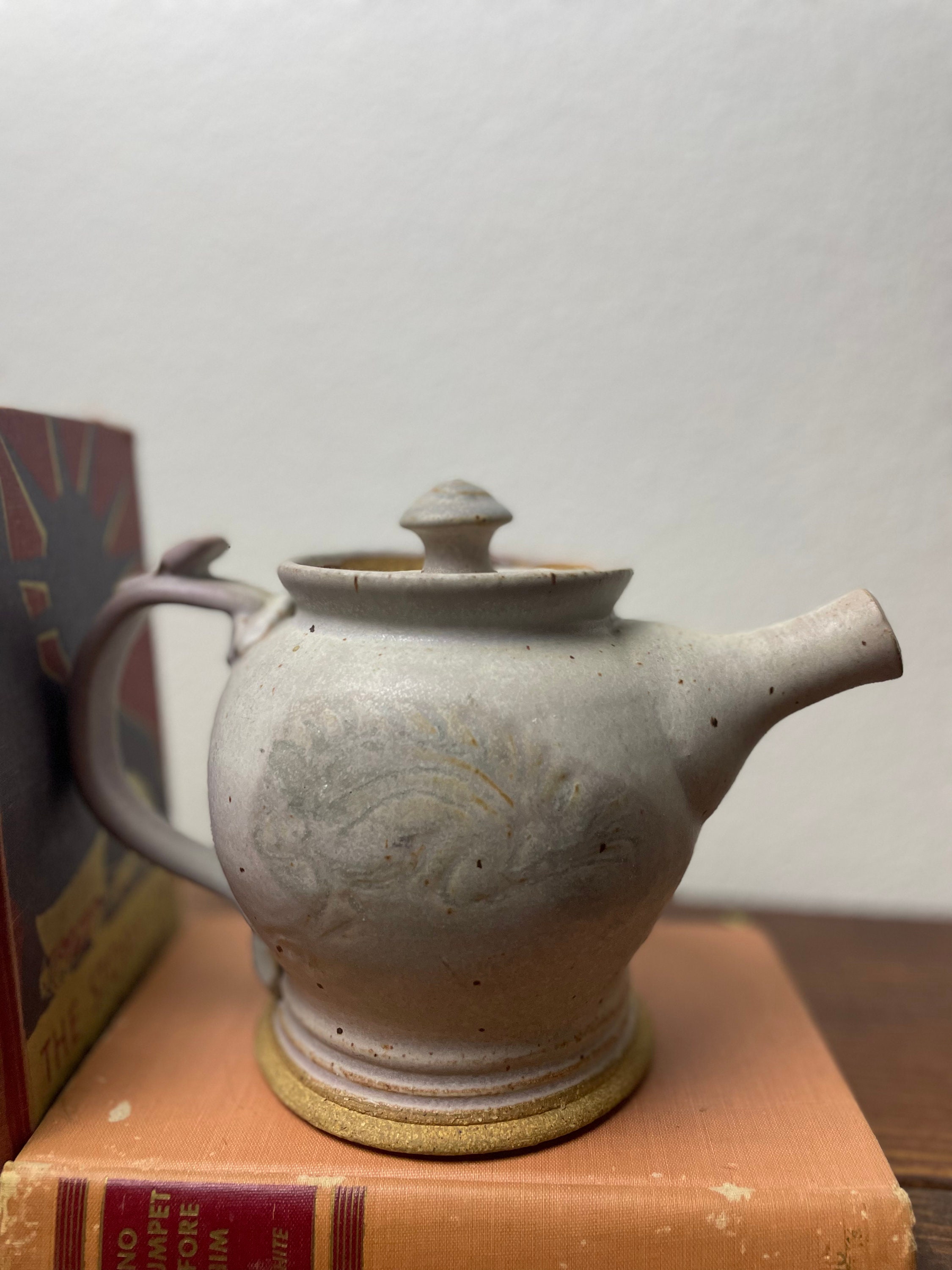 Handmade Pottery Teapot Earthy Textured - Etsy