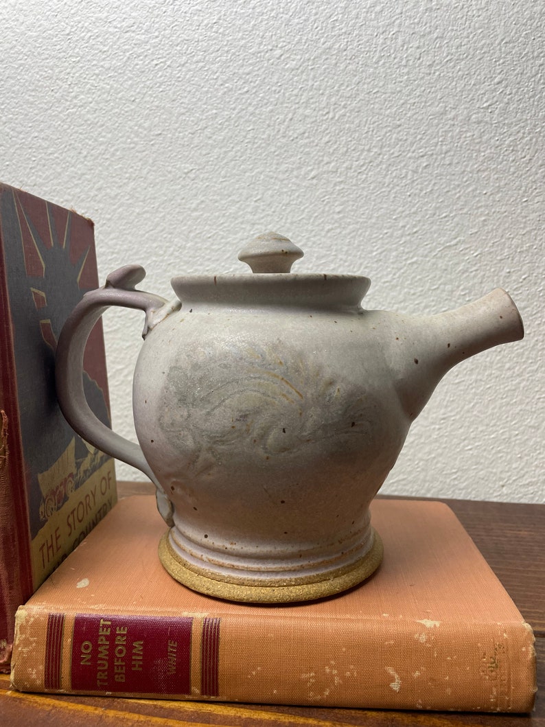 Handmade Pottery Teapot Earthy Textured - Etsy