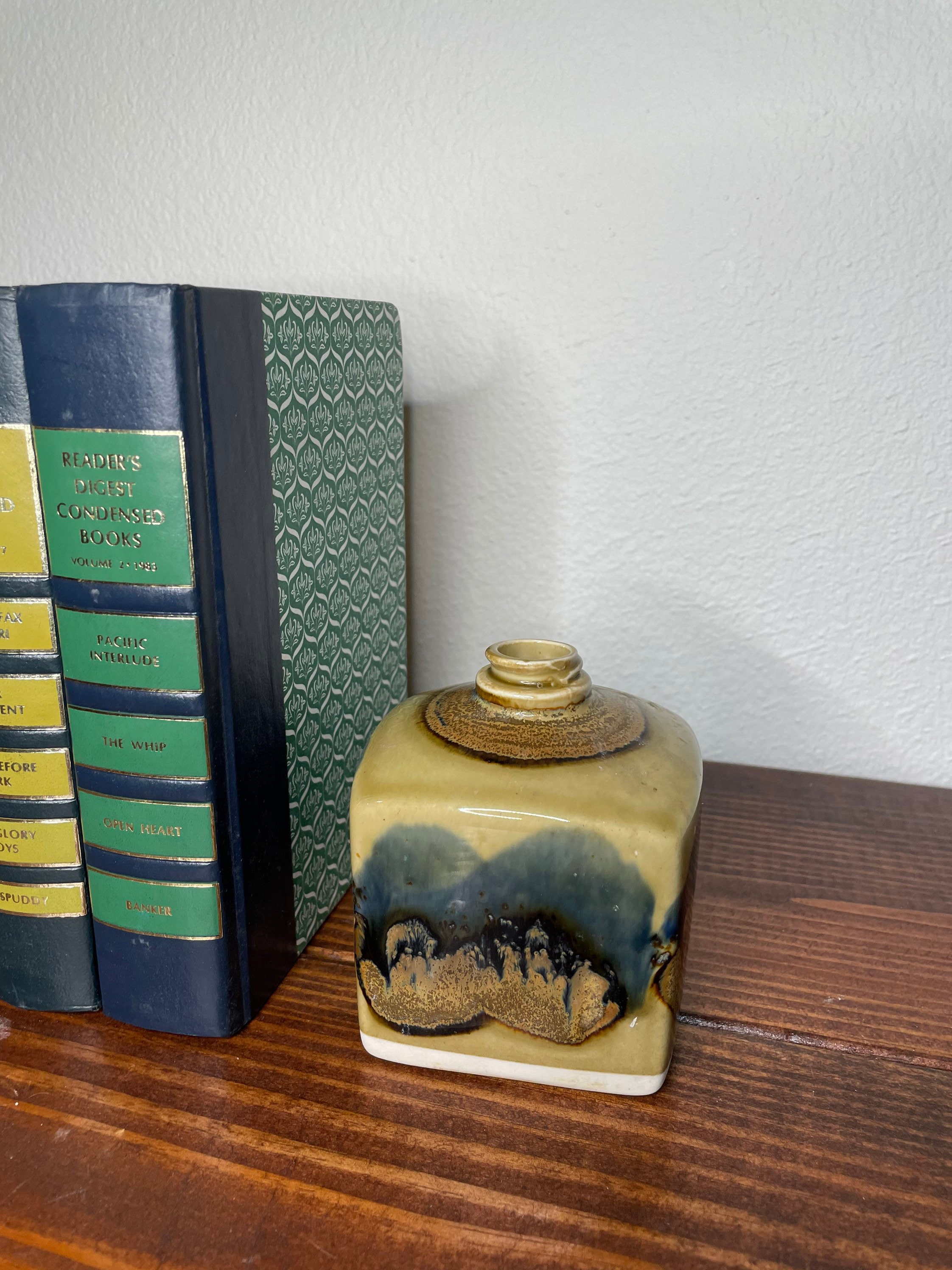 Art Pottery Square Kravec Studios Boho Handmade Studio Ceramic - Etsy