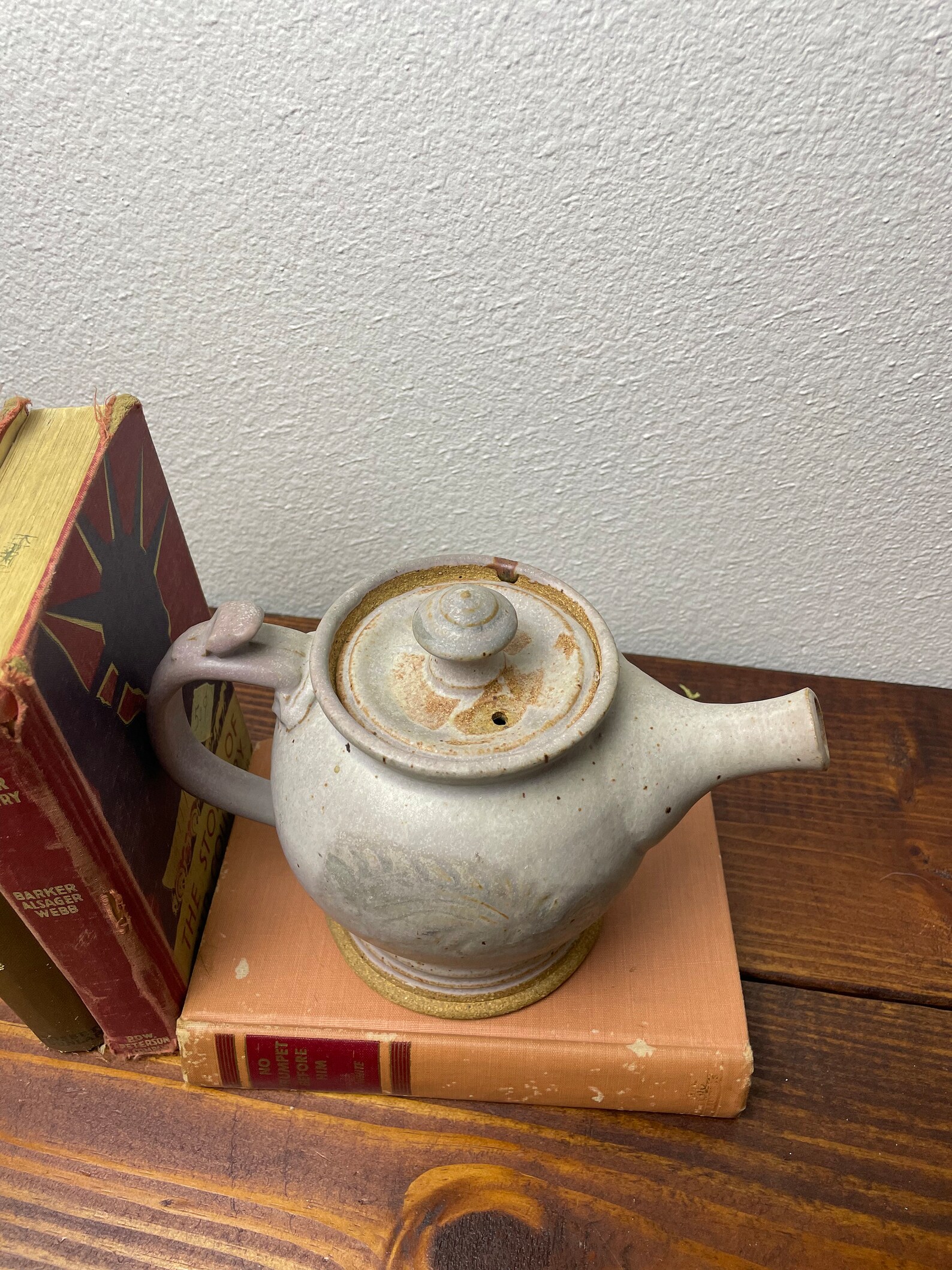 Handmade Pottery Teapot Earthy Textured - Etsy