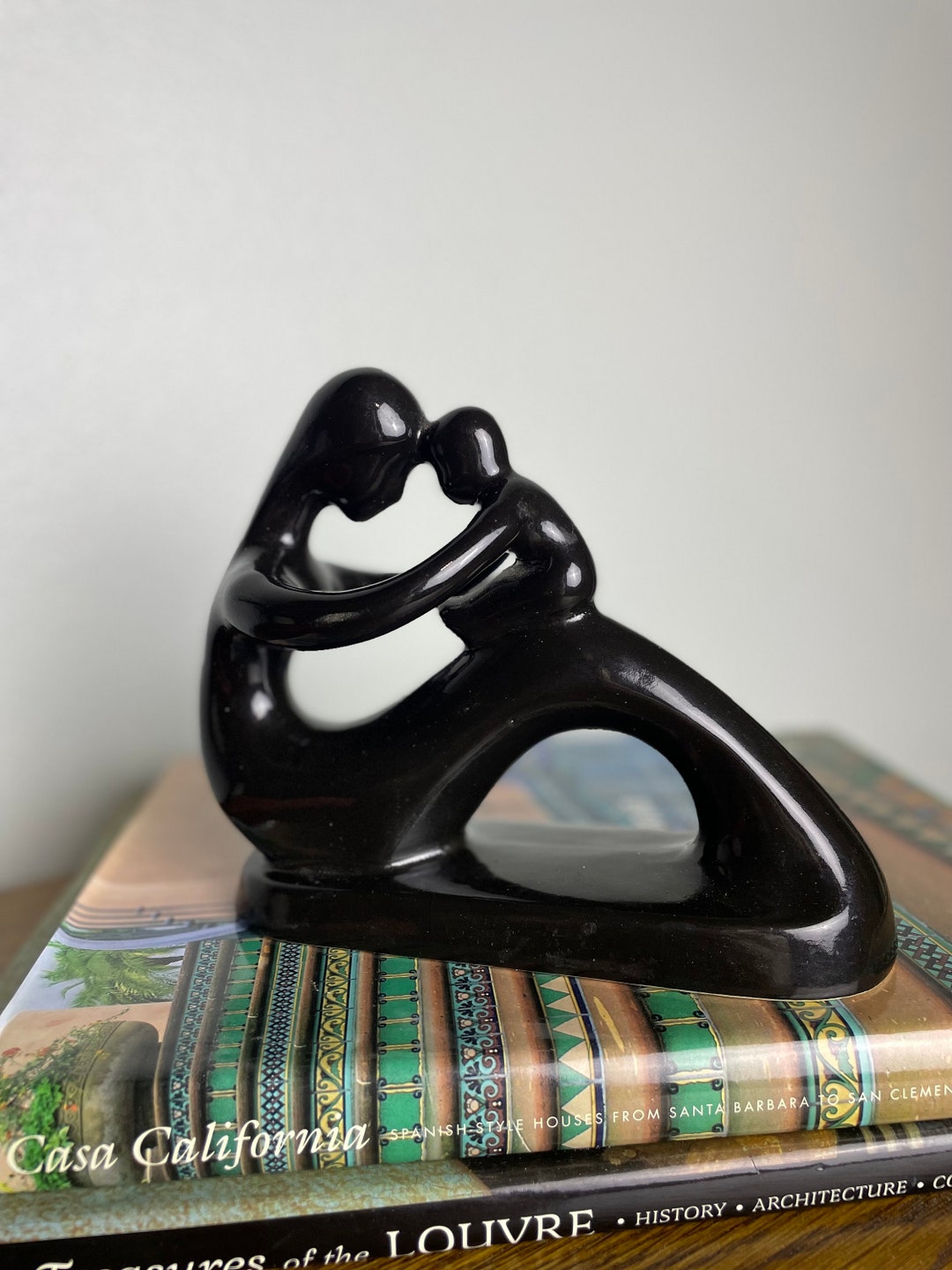Vintage Ceramic Mother and Child Statue Joy of My Heart Black Beautiful ...