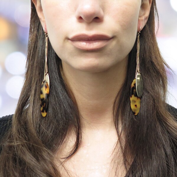 Tortoise Earrings - Etsy