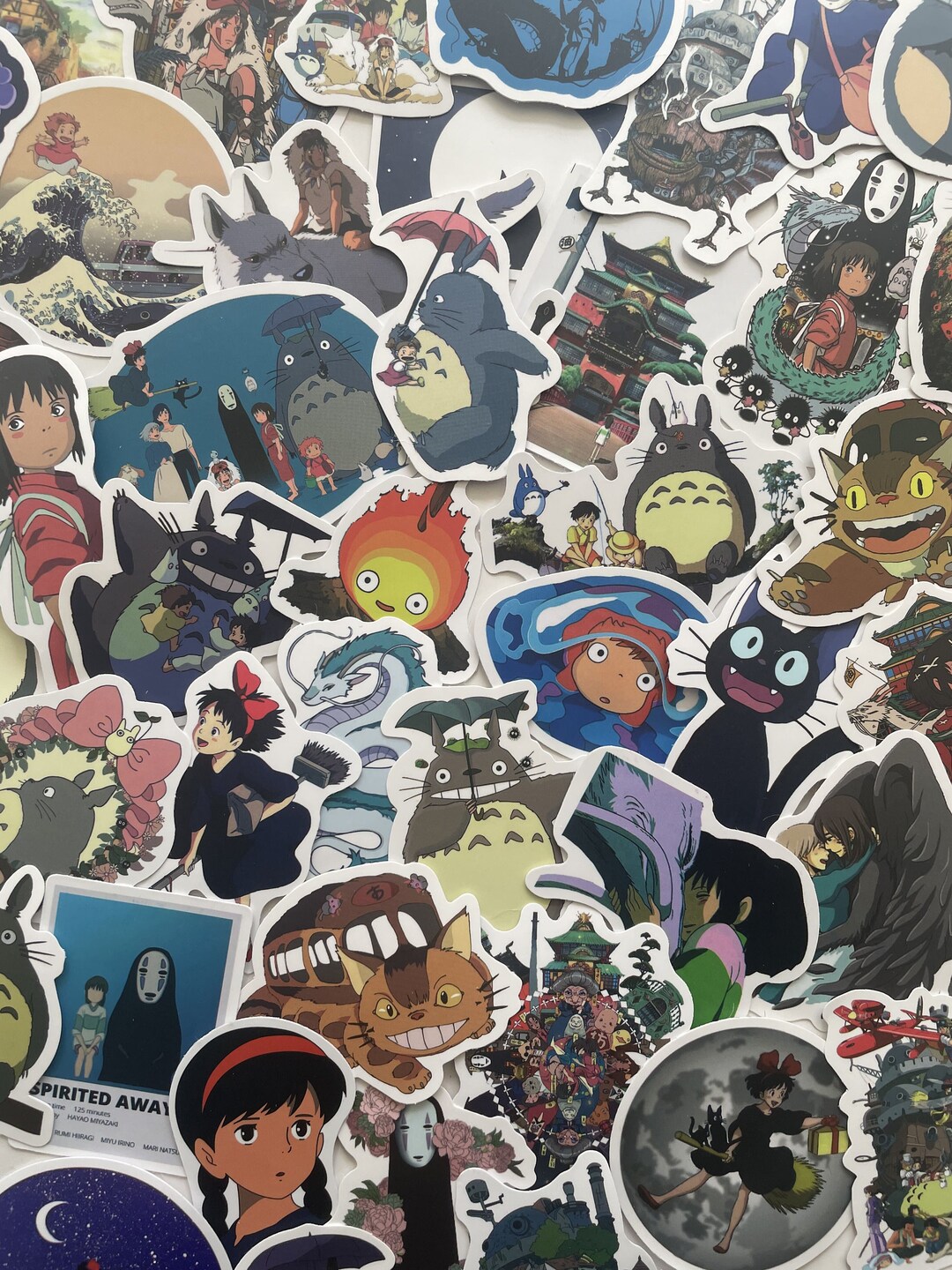 Studio Ghibli Anime Stickers - Etsy