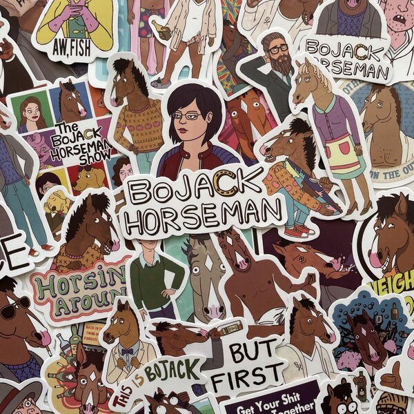 Bojack Horsman Stickers - Etsy