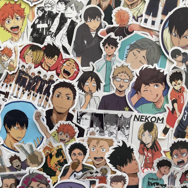 Anime Stickers Haikyuu - Etsy