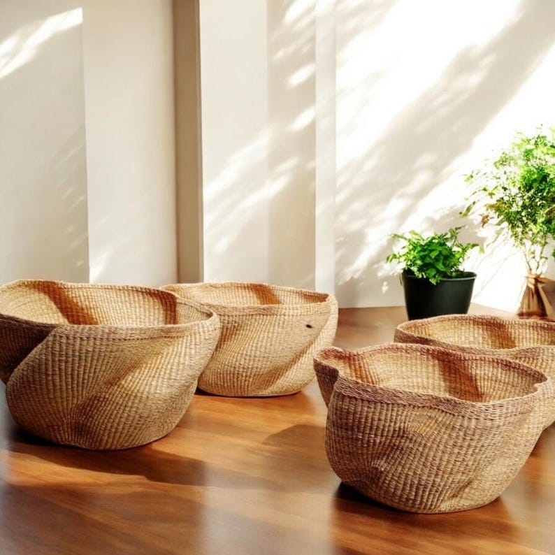 Bunda Wave Bolga Basket, Gift for Mum, Gift for Her, Gift for Him ...