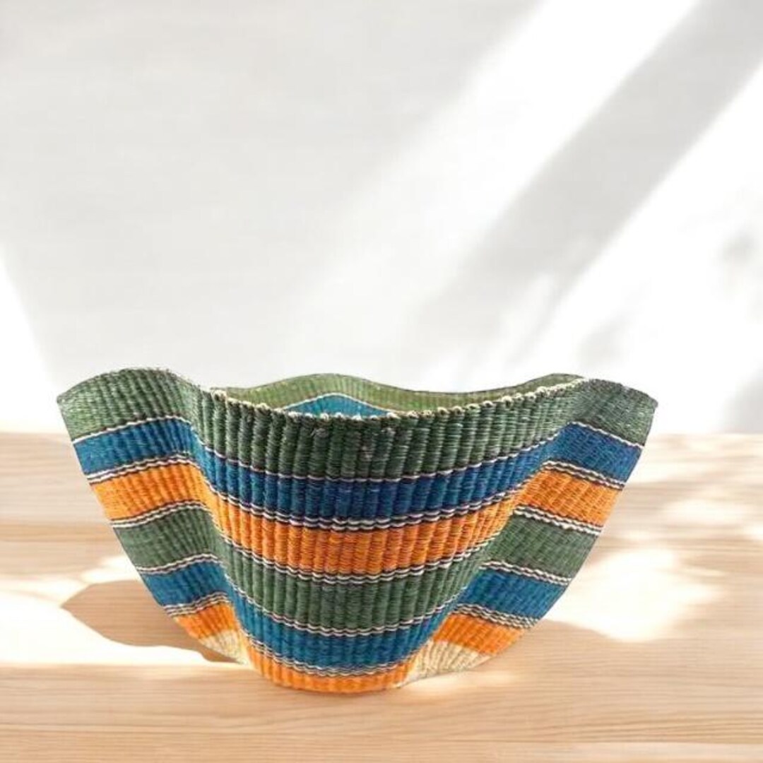 Sona Wave Basket, Bolga Basket, Gift for Mum, Gift for Her, Gift for ...