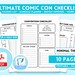 Comic Convention Checklist / Planner | BUNDLE | Minimal | Packing List ...