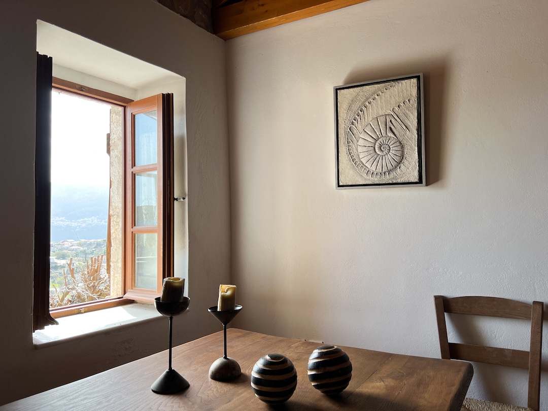 Original Ancient Fossils Wall Art, Peaceful Art, Fossil Wall Art Décor ...