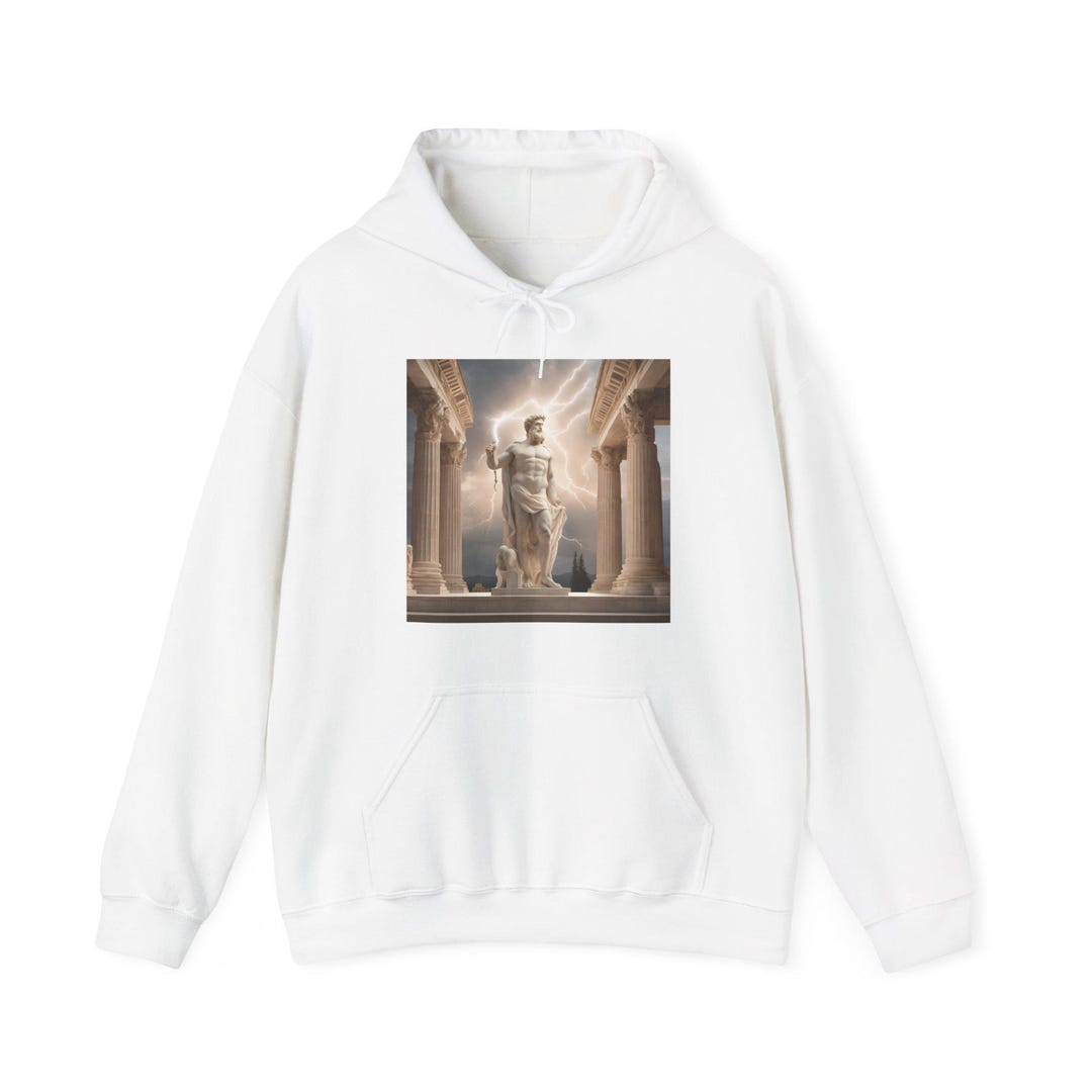 Greek Gods Hoodie Collection by " ZEUS GREEK COLLECTION " Unisex Hooded ...
