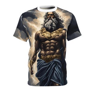 Greek Gods T-shirt Collection by ZEUS GREEK COLLECTION Unisex T-shirt ...