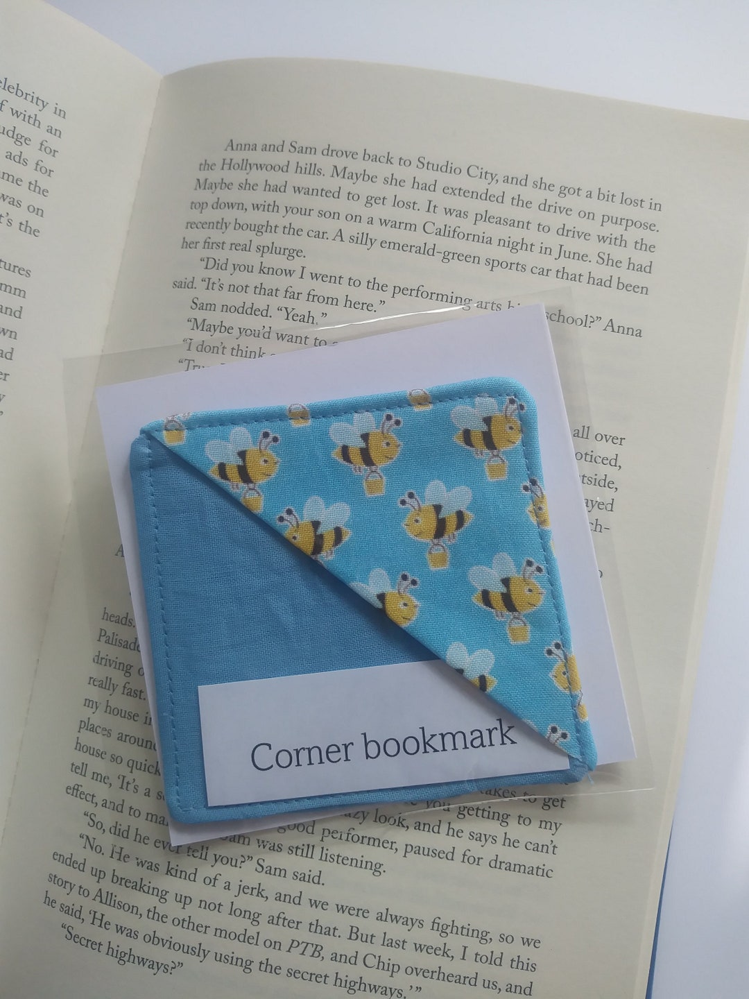Handmade Bumble Bee Bookmark Bee Bookmark Gift Nature Corner Bookmark ...