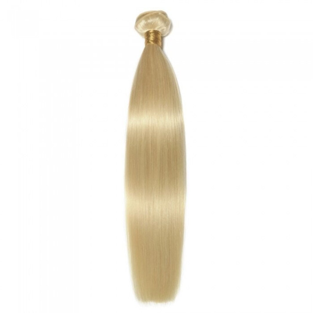 613 Straight Blond Hair Extension Human Hair 100 Gram Sew in / - Etsy