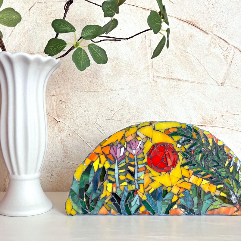 Sunset Mosaic - Etsy