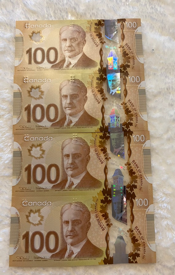 Canadian Money 100