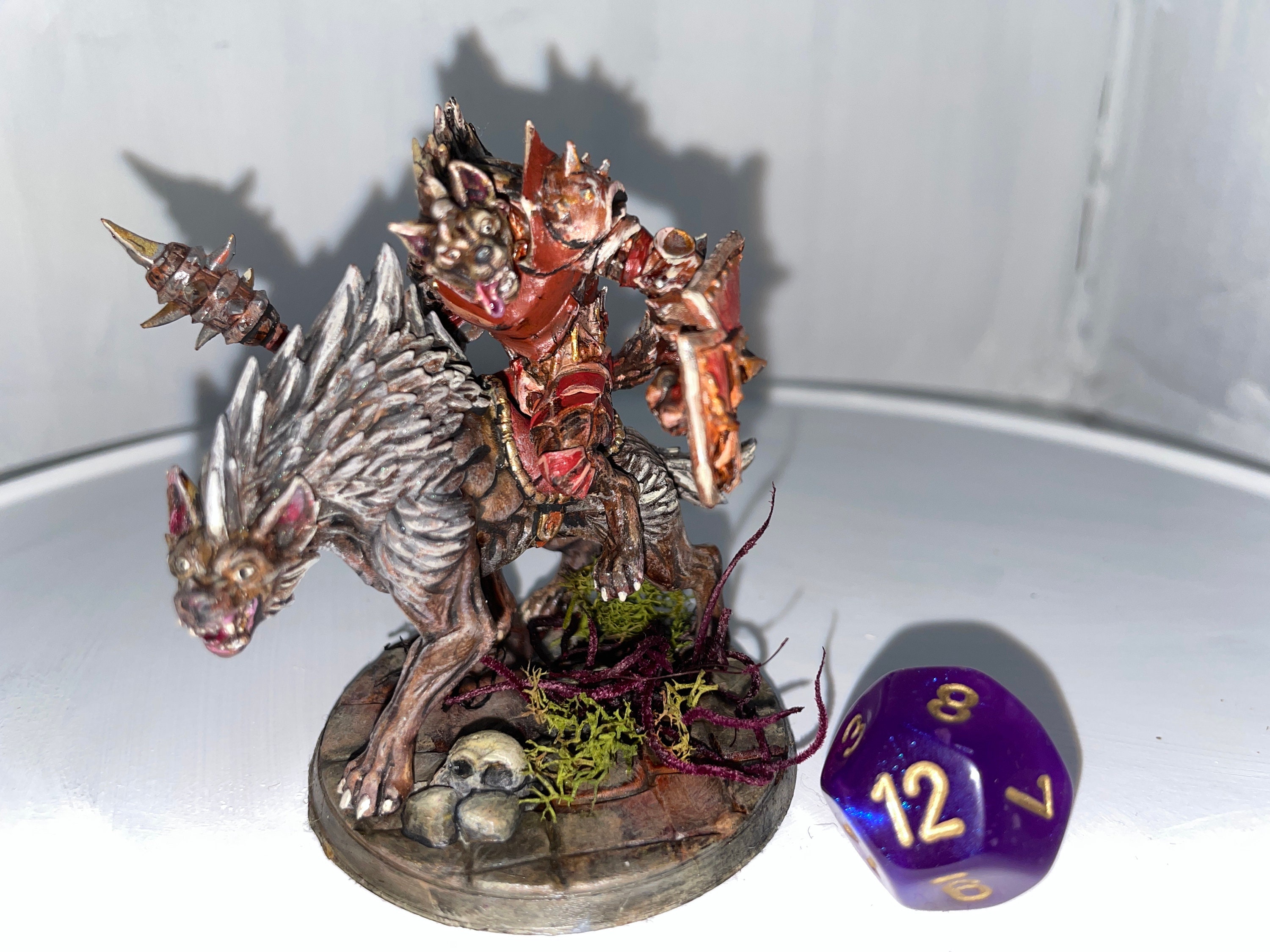 Hyena Warrior Mounted on Hyena for DND and RPG Games Gaming - Etsy