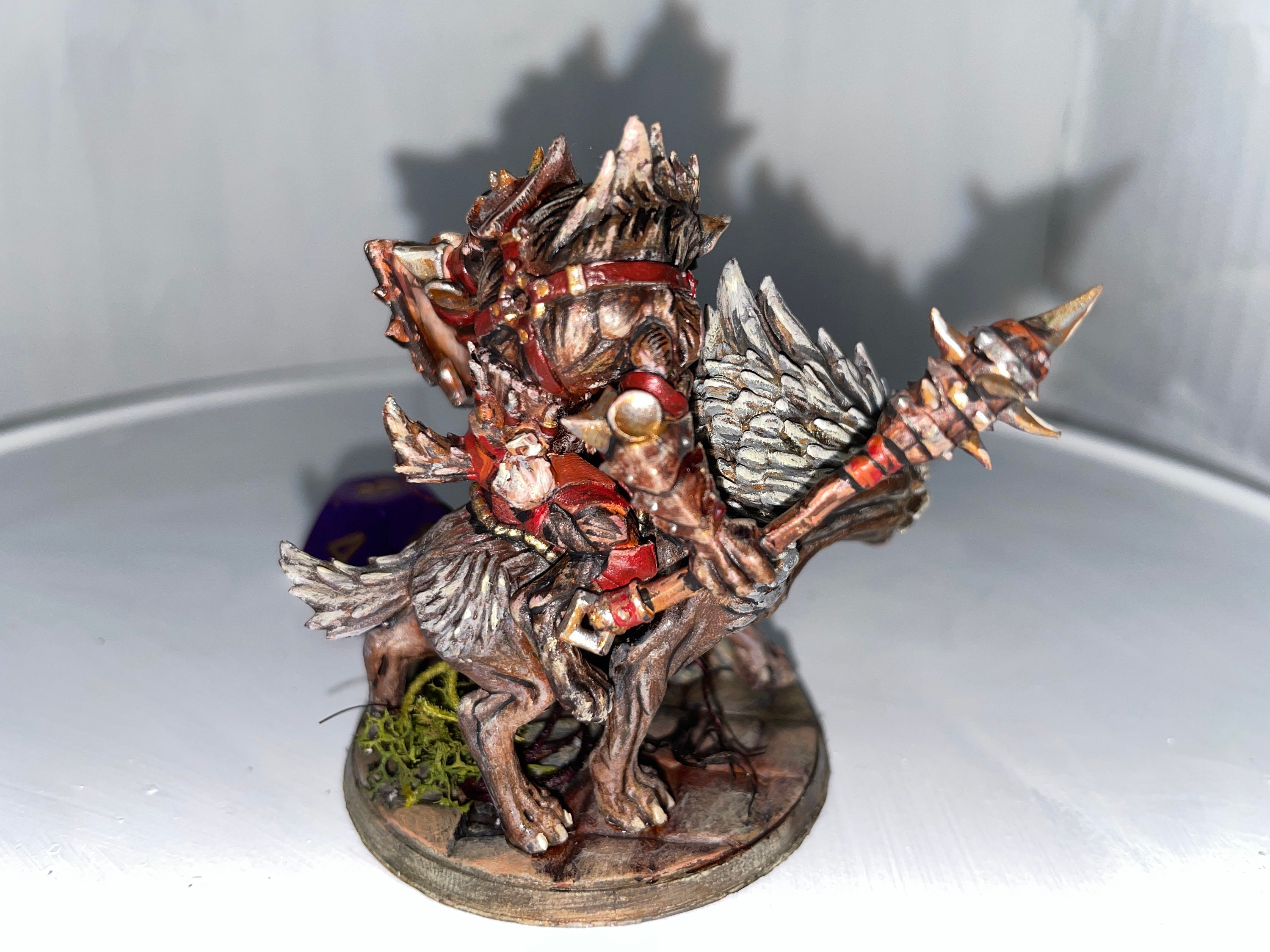 Hyena Warrior Mounted on Hyena for DND and RPG Games Gaming - Etsy