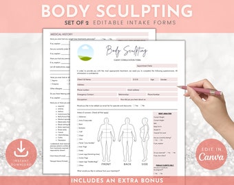 Med Spa Forms - Etsy