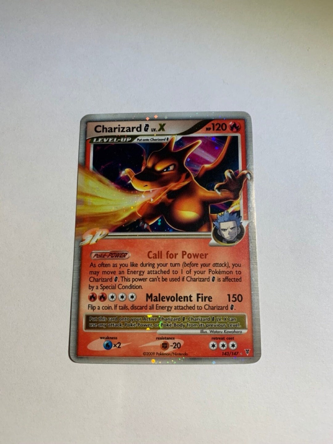 Pokémon TCG Charizard [G] LV.X Supreme Victors 143 Holo Rare Holo LV.X ...