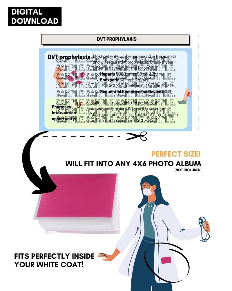 HOSPITAL ROTATION BUNDLE | Cheat Sheet | 4x6 Digital Prints/booklet ...