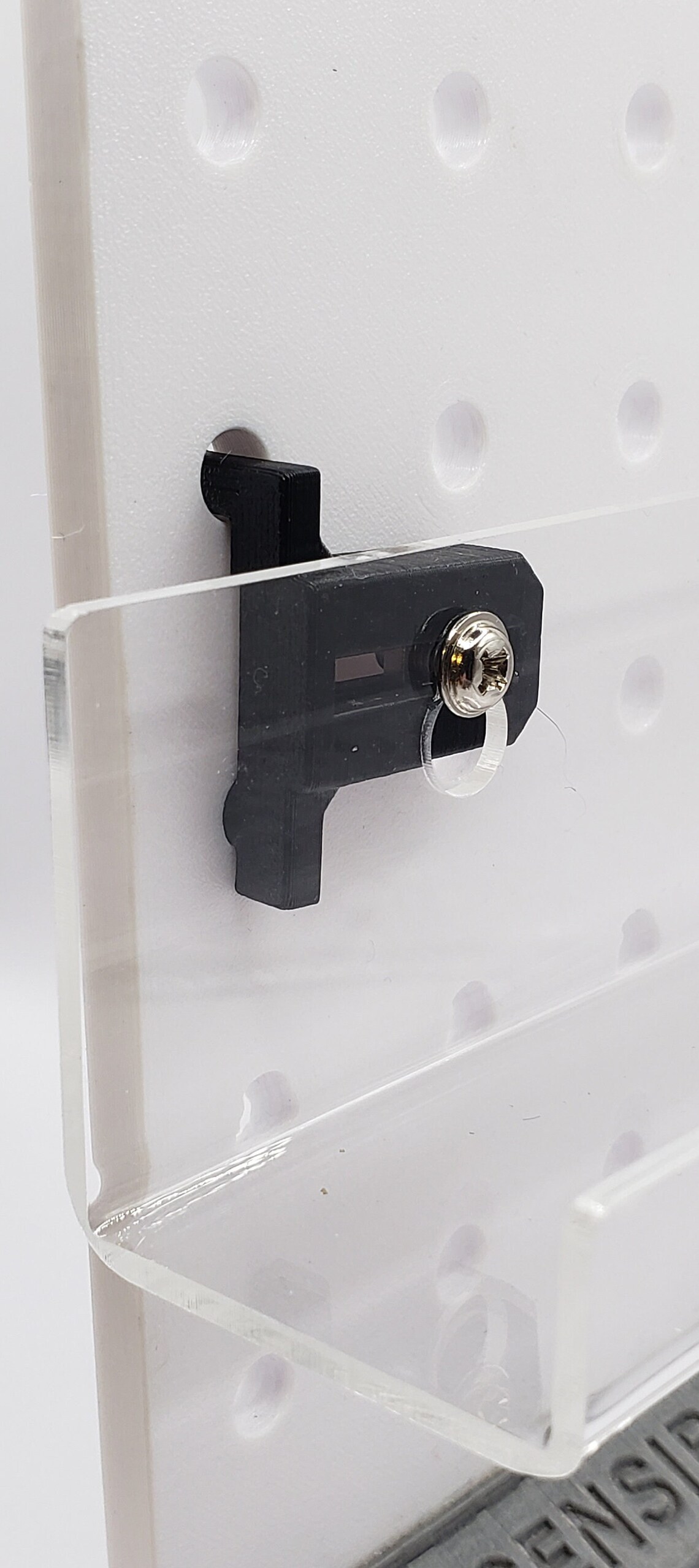 1/4 Inch Metal Pegboard Slider Connector - 4 Pack - Etsy
